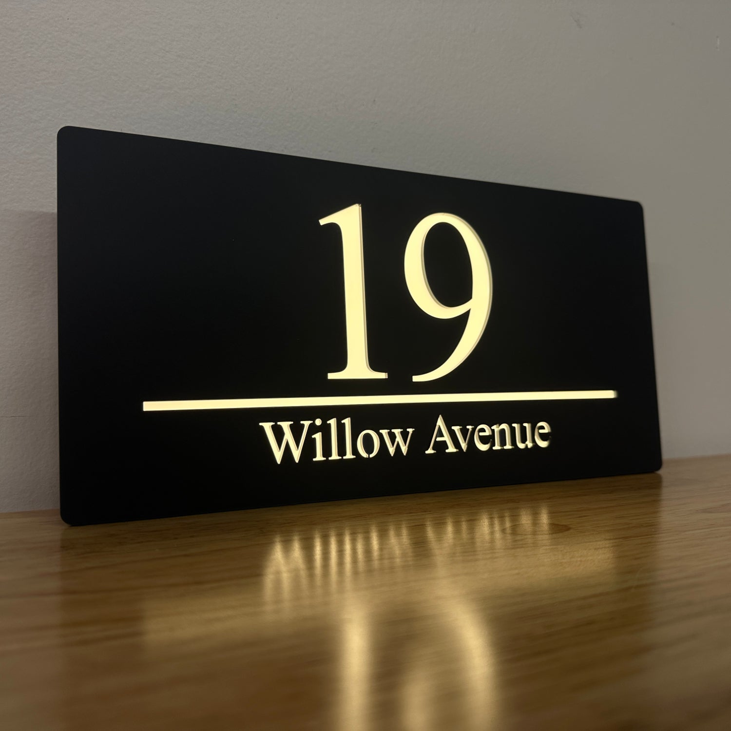 Illuminated House Numbers – Laserd