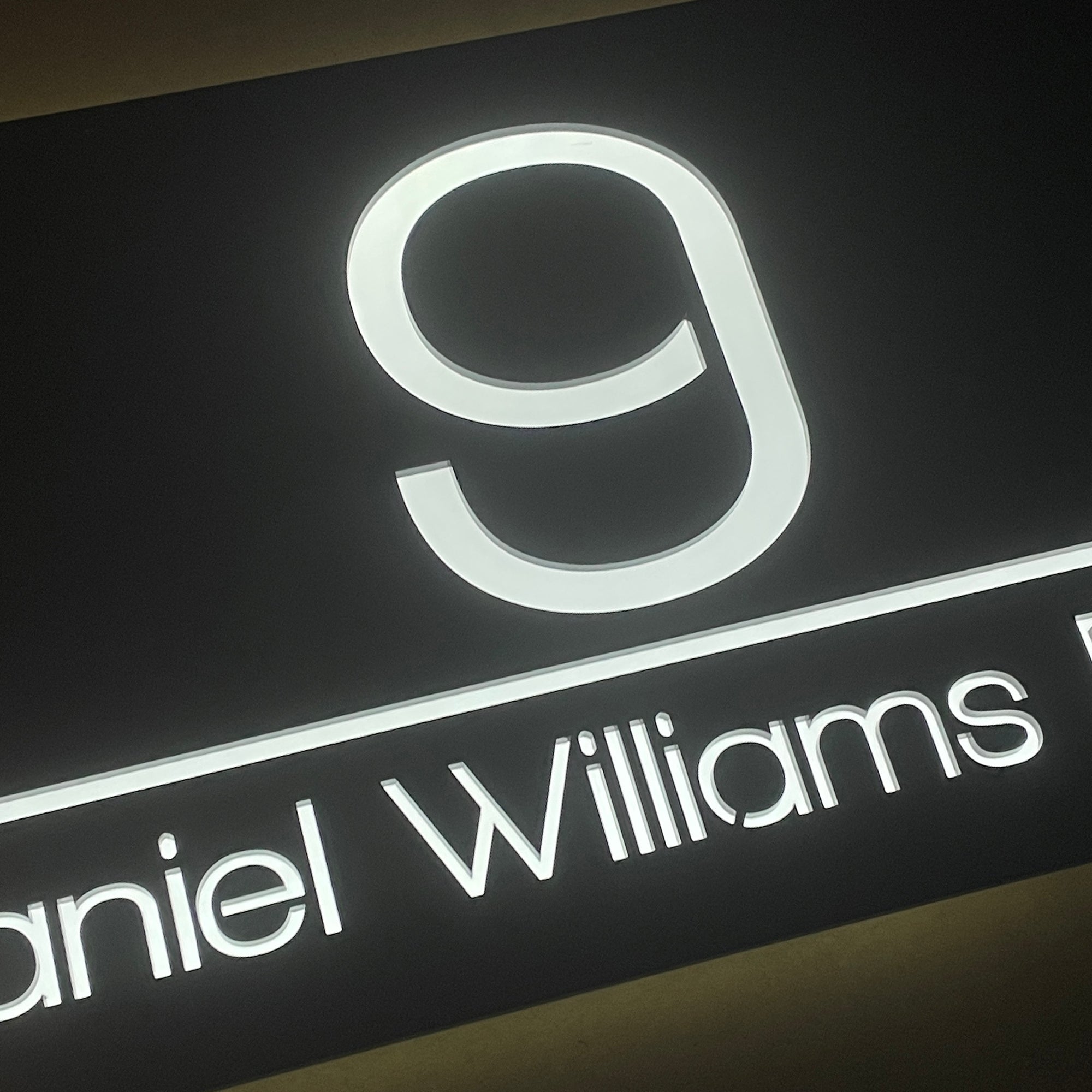 Illuminated House Number Sign – Laserd