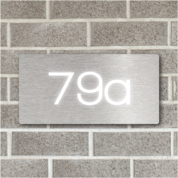Laserd - Modern House Number Signage