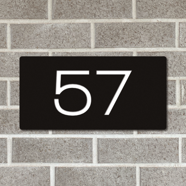 Premium House Number - Landscape - Style 3 – Laserd